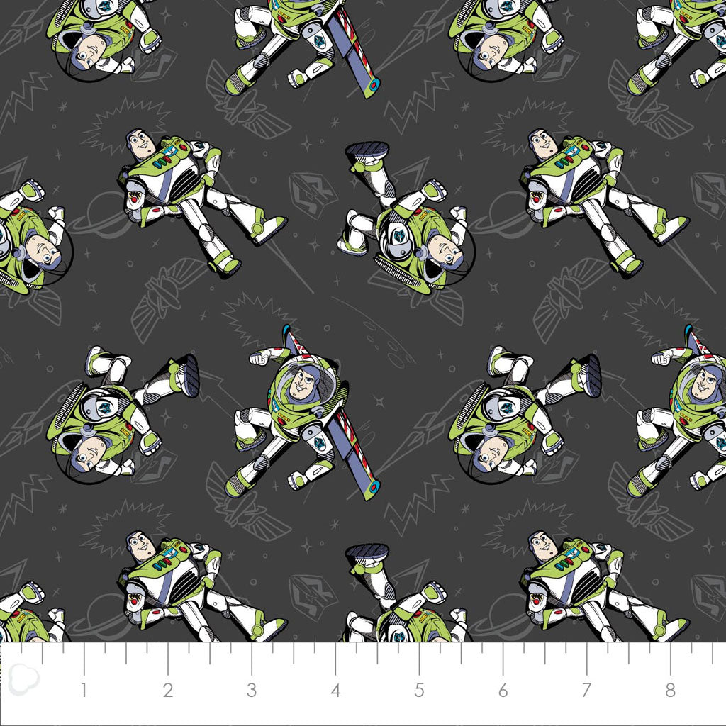 Buzz Lightyear Cotton Fabric by the Yard
