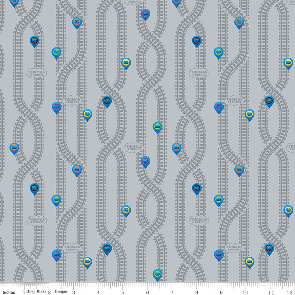 Thomas the Tank Engine Cotton Fabric by the Yard