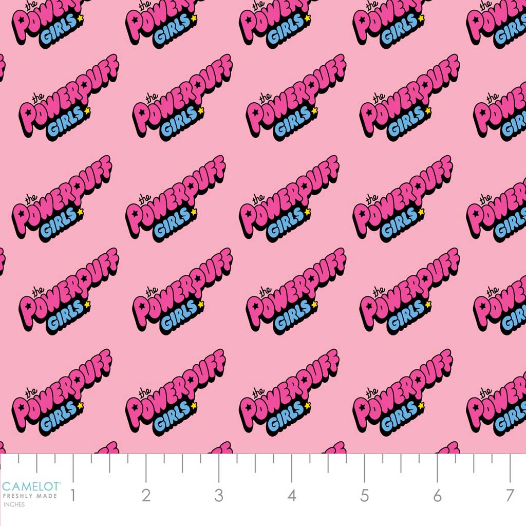 Powerpuff Girls Cotton Fabric by the Yard