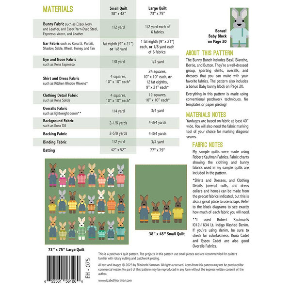 The Bunny Bunch Quilt Pattern