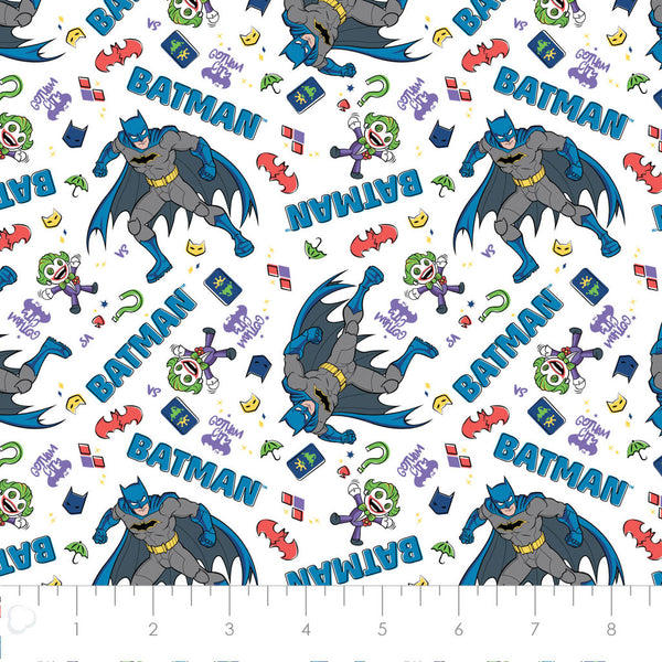 Batman Cotton Fabric by the Yard