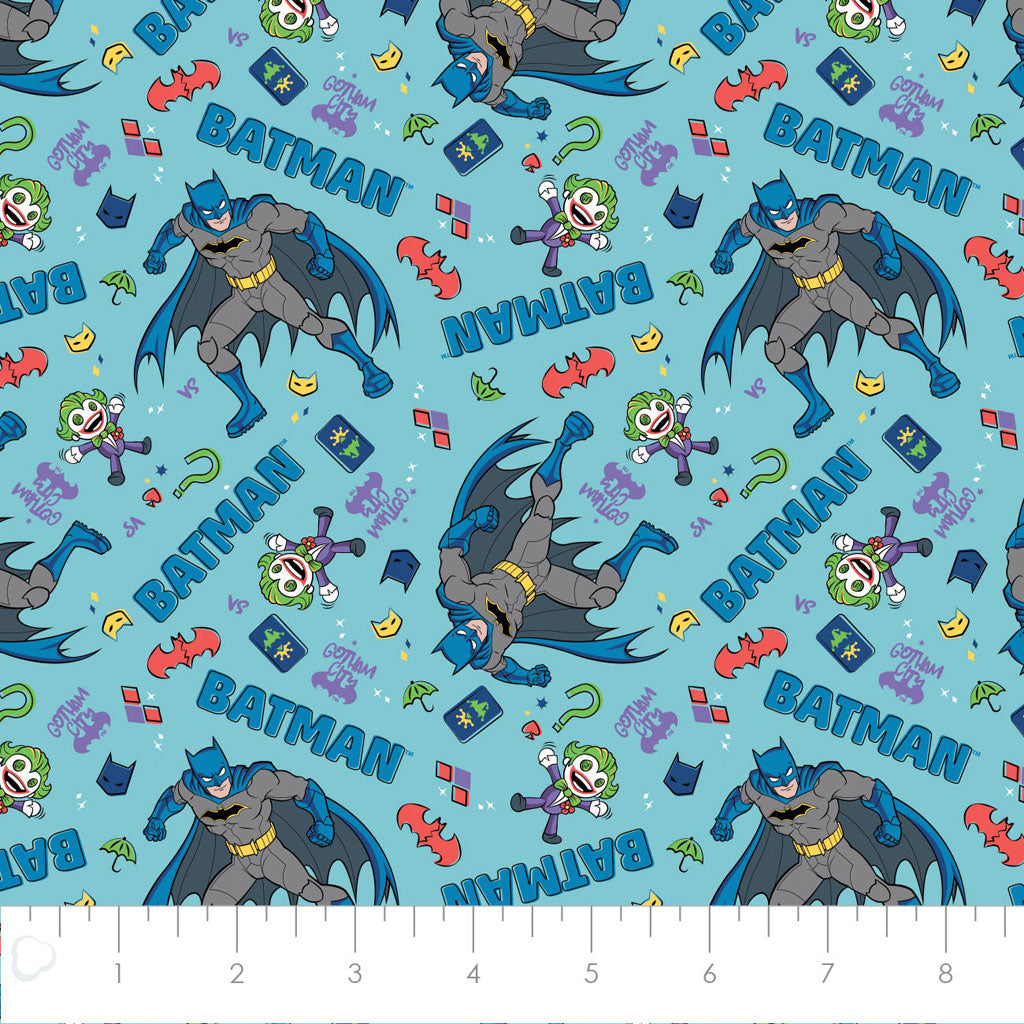 Batman Cotton Fabric by the Yard