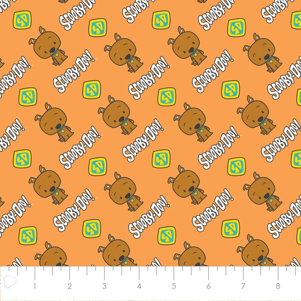 Scooby Doo Cotton Fabric By The Yard