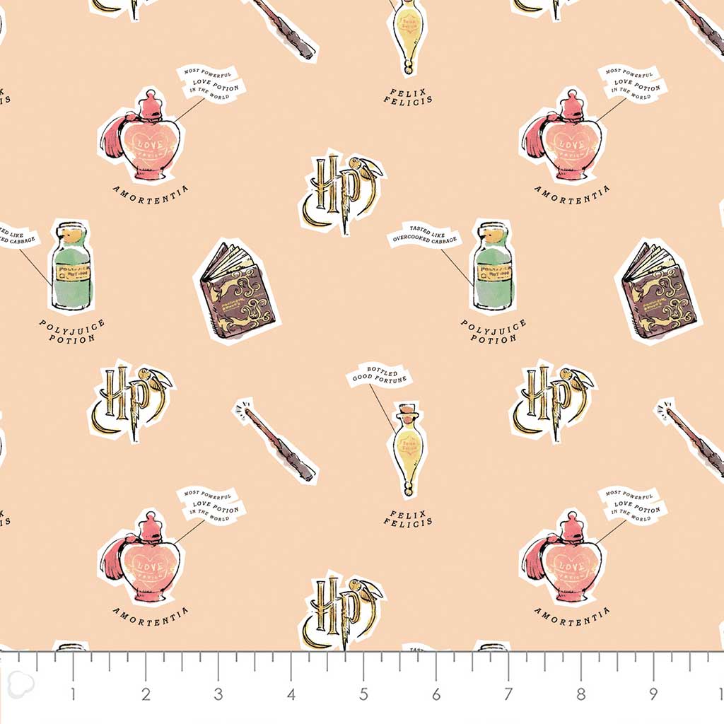 Harry Potter Cotton Fabric by the Yard