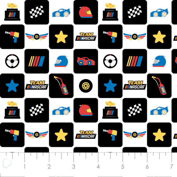 NASCAR Cotton Fabric by the Yard